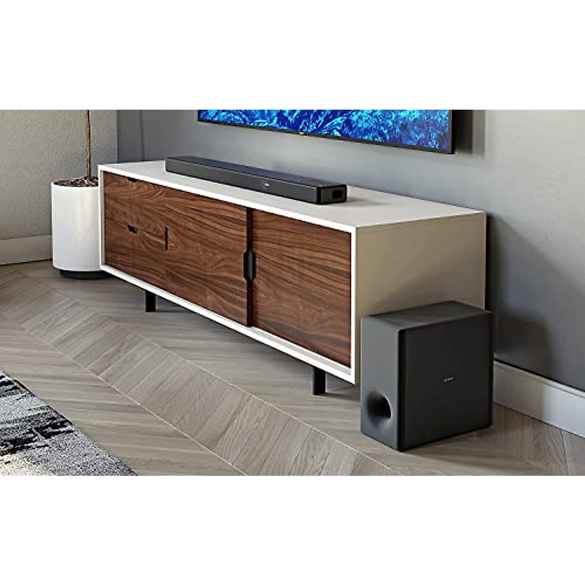 Sony HT-A5000 5.1.2ch Dolby Atmos Sound Bar Surround Sound Home Theater with DTS:X and 360 Spatial Sound Mapping, works with Alexa and Google Assistant