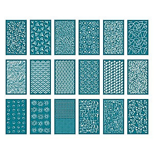 Silkscreens Stencil Reusable Silk Screen Printing Stencils for Polymers Clay Home Decors Jewelry Printing Kits polymers Clay Silk Screen Stencils Reusable silkscreens Print Kits Flower Spring Plant