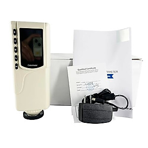 HFBTE Color Analyzer Lab Color Meter Handheld Colorimeter Painting Ink Plastics Textile Food Colour Meter with 4mm Aperture 8°/d CIE LAB D65 Repeatability ΔE*ab≤0. 03 USB lnterface Data Storage
