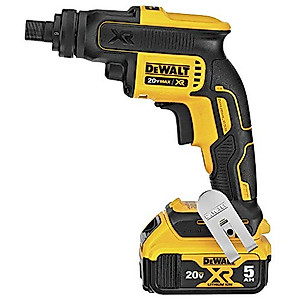 DEWALT 20V MAX* XR Screw Gun Kit with Threaded Clutch Housing (DCF624P2)