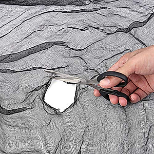 CozyCabin 78 x 33 inch Spooky Halloween Cloth Indoor Outdoor Halloween Creepy Cloth for Haunted House Patio Yard Garden and Wall Windows Scary Halloween Decorations