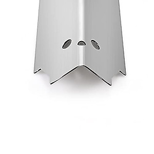 Kalomo Stainless Steel Grill Heat Plate Shield Burner Cover Heat Tent Flame Tamer, BBQ Gas Grill Replacement Parts for Dyna-Glo 3 Burner Open Cart Propane DGC310CNP-D, DGC310BNP-D, 13 7/10 × 3 1/5”