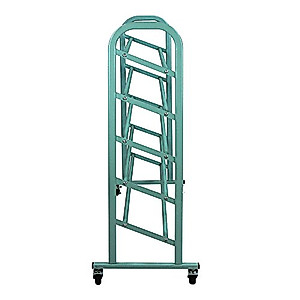 Oceanstar 5-Tier Metal, Turquoise Shoe Rack