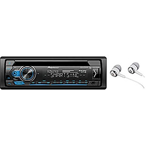 Pioneer DEH-S4120BT in Dash CD AM/FM Receiver with MIXTRAX, Bluetooth Dual Phone Connection, USB, Spotify, Pandora Control, iPhone and Android Music Support, Smart Sync App