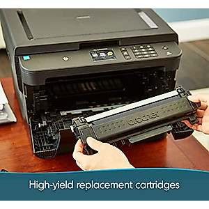 Brother Compact Monochrome Laser Printer, HLL2395DW, Flatbed Copy & Scan, Wireless Printing, NFC, Cloud-Based Printing/Scanning, Refresh Subscription/Amazon Dash Replenishment Ready