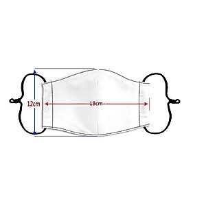 Walsent 5PCS Children Cute Print Washable and Adjustable Face Bandanas for Kids Outdoor Protective Stay Safe Face Bandanas, Christmas Decorations