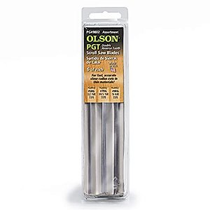 OLSON SAW PG49802 Precision Ground Scroll Saw Blade
