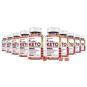 Justified Laboratories (10 Pack) Lifetime Keto Max Gummies 448MG Contains Organic Bamboo Acai Berry with Pomegranate Juice 600 Gummys