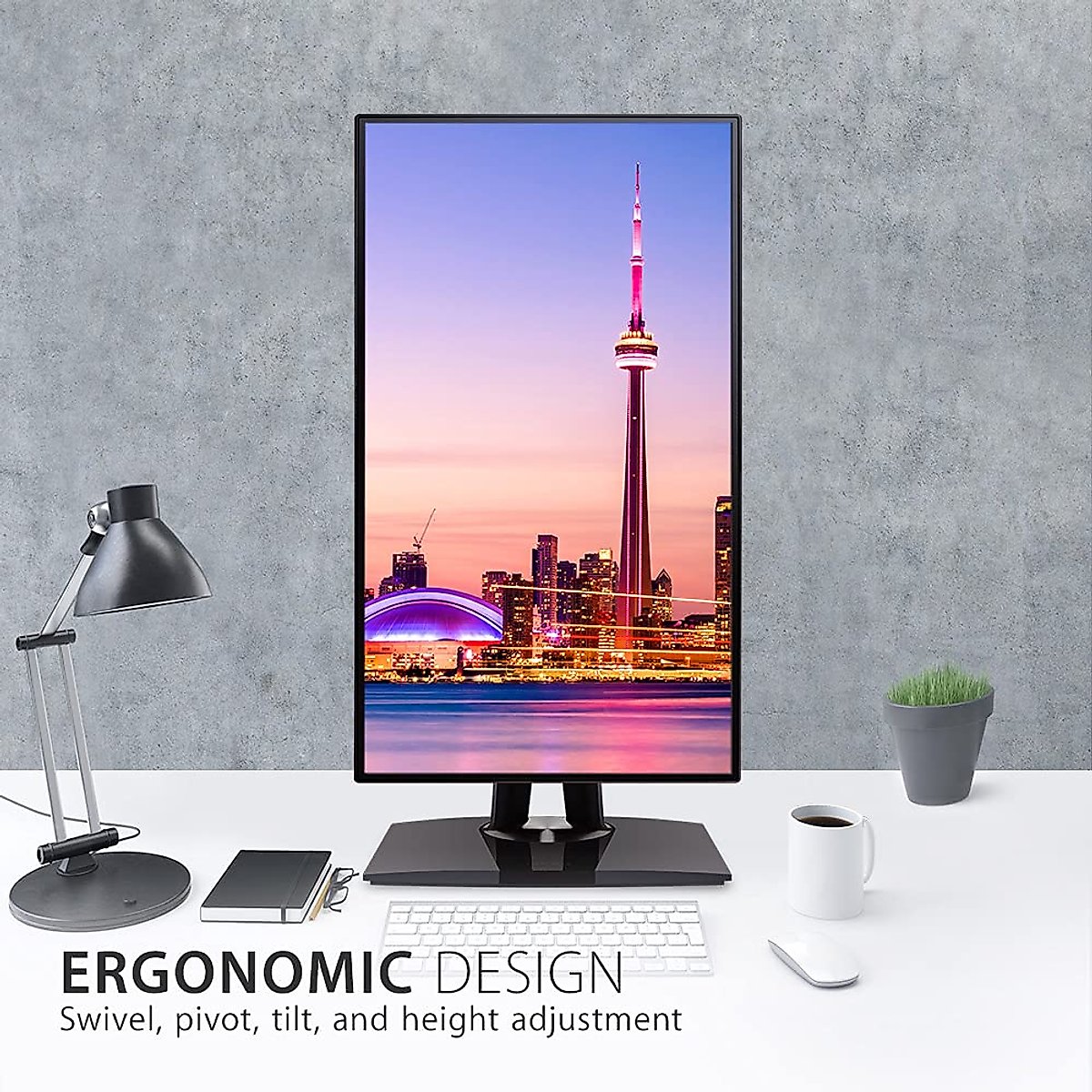 ViewSonic VP2768 PRO 27" 1440p Monitor with 100% sRGB Rec 709 14-bit 3D LUT and Color Calibration for Photography and Graphic Design
