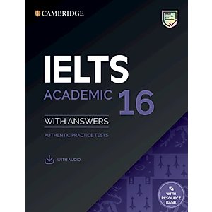 IELTS 16 Academic. Student's Book with Answers with downloadable Audio with Resource Bank