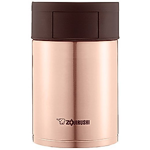 象印マホービン(ZOJIRUSHI) SW-HC Insulated Lunch Jar, 450ml, rosegold