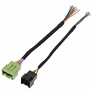 RED WOLF Car Stereo Amplifier Bypass Wiring Harness Adapter Connector Plug for OEM AMP Replacement for GM GMC Sierra Yukon Chevrolet Tahoe Suburban 2014-2021 Non Bose Systems