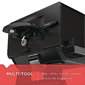 BLACK+DECKER Spacemaker Multi-Purpose Can Opener, Black, CO100B