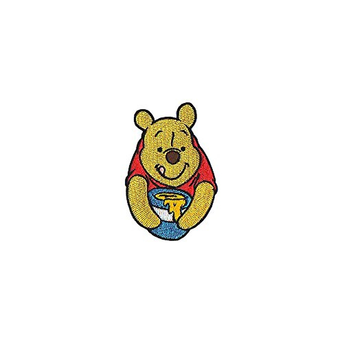 Tervis Disney-Winnie the Pooh Front & Back Insulated Tumbler with Emblem and Red Lid, 16Oz, Clear