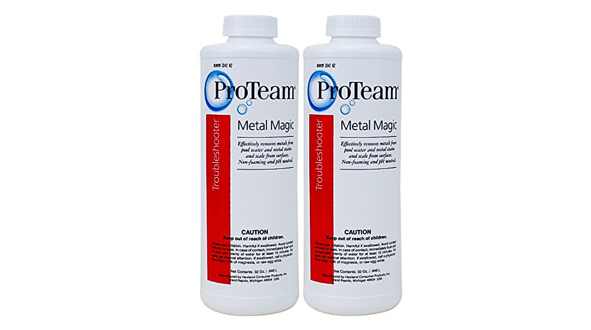 ProTeam Metal Magic 1 Qt Pack for Pool Metal Removal