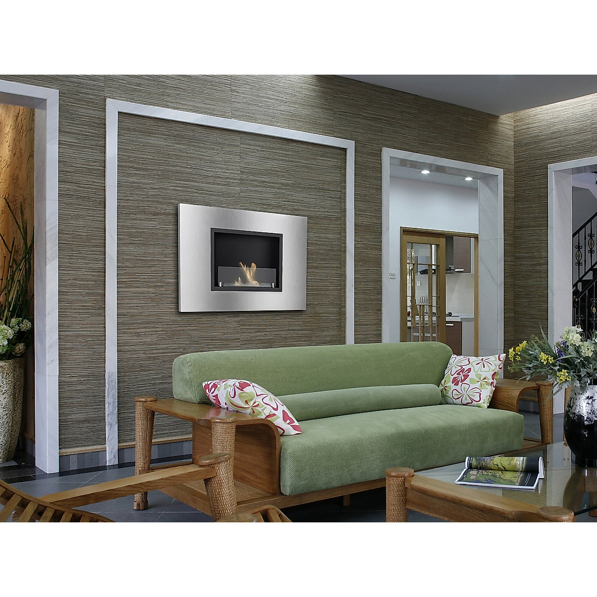 Ethanol Fireplace - Recessed - IGNIS Quadra