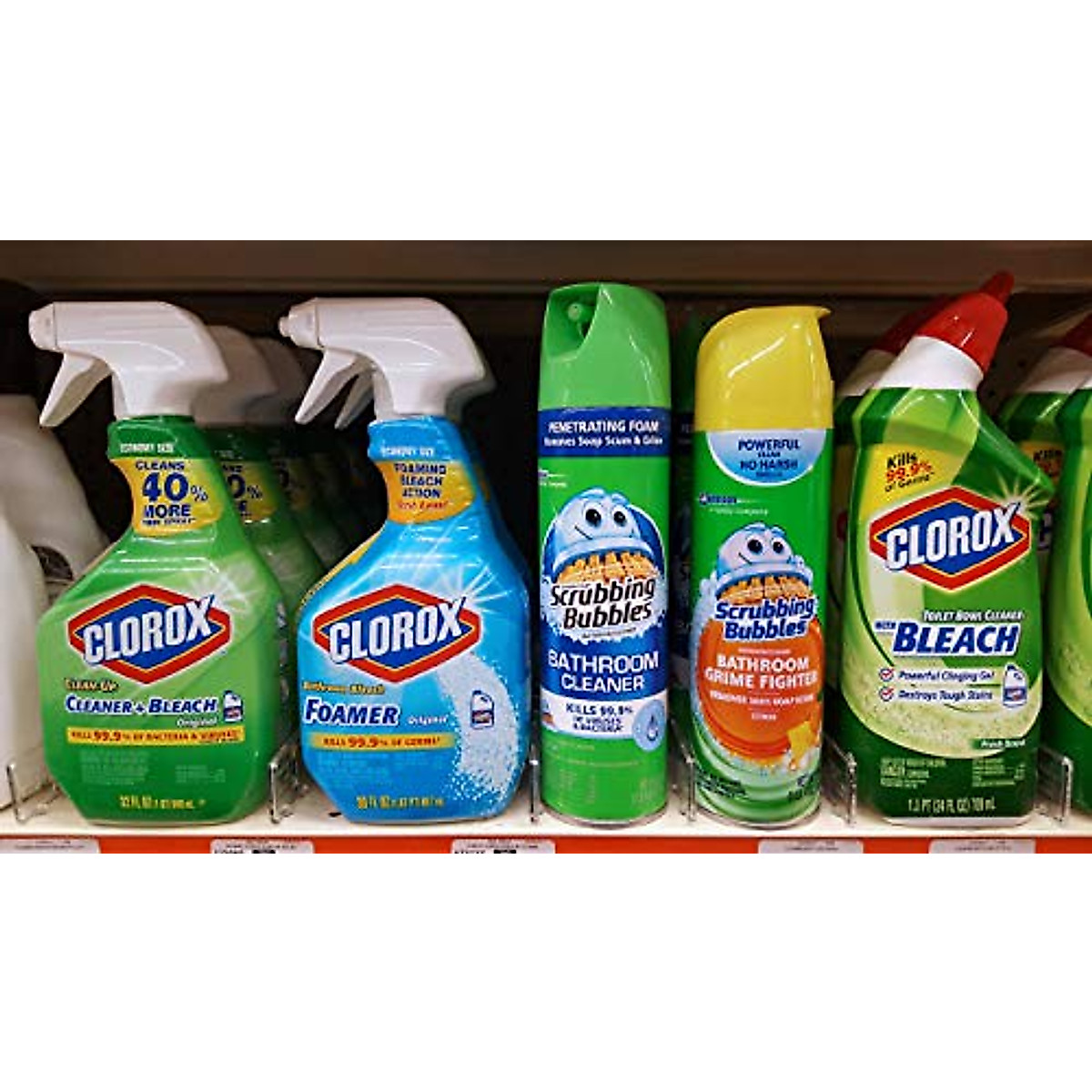 Adjustable Gondola Shelf Dividers - Retracting Item Organizer for Shelves 14" to 22" D - 50 Pack