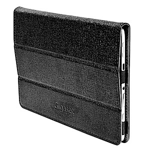 Gigaset 8" Tablet Folio Case, Black - Compatible with iPad Mini, QV830, LePan Mini and Other 8" Tablets