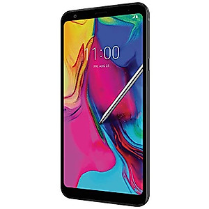 LG Stylo 5 Smartphone, 32GB Memory, Unlocked Cellular - Aurora Black (Renewed)