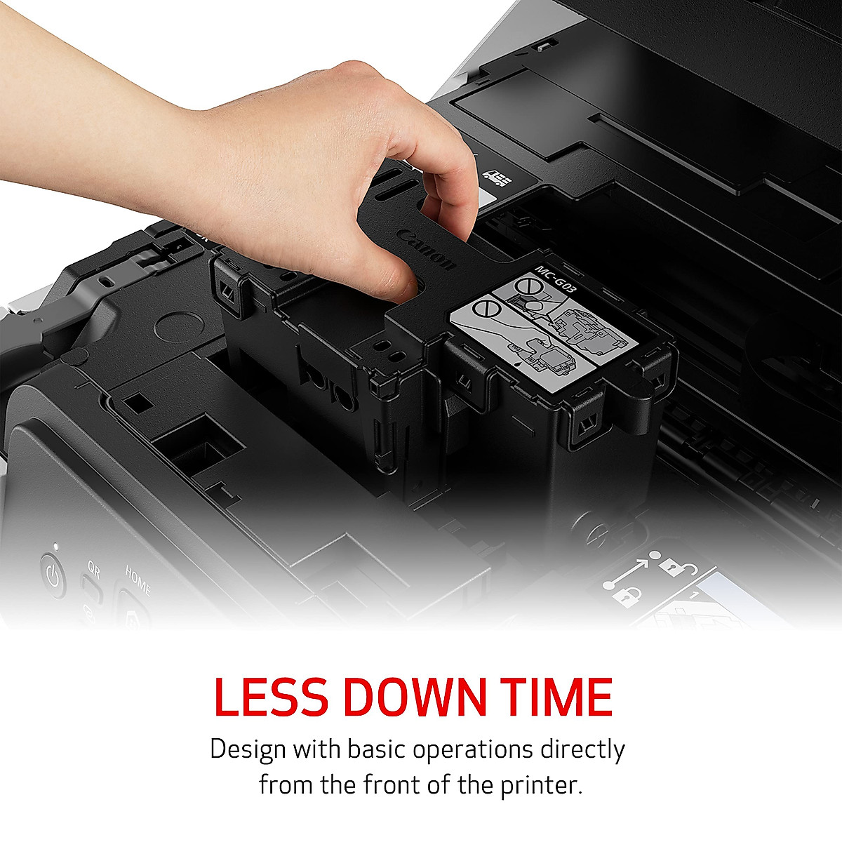 Canon Megatank GX3020 All-in-One Wireless Supertank Printer with Print, Copy, and Scan | Easy Setup, Mobile Printing and 1.35" Monochrome LCD Screen