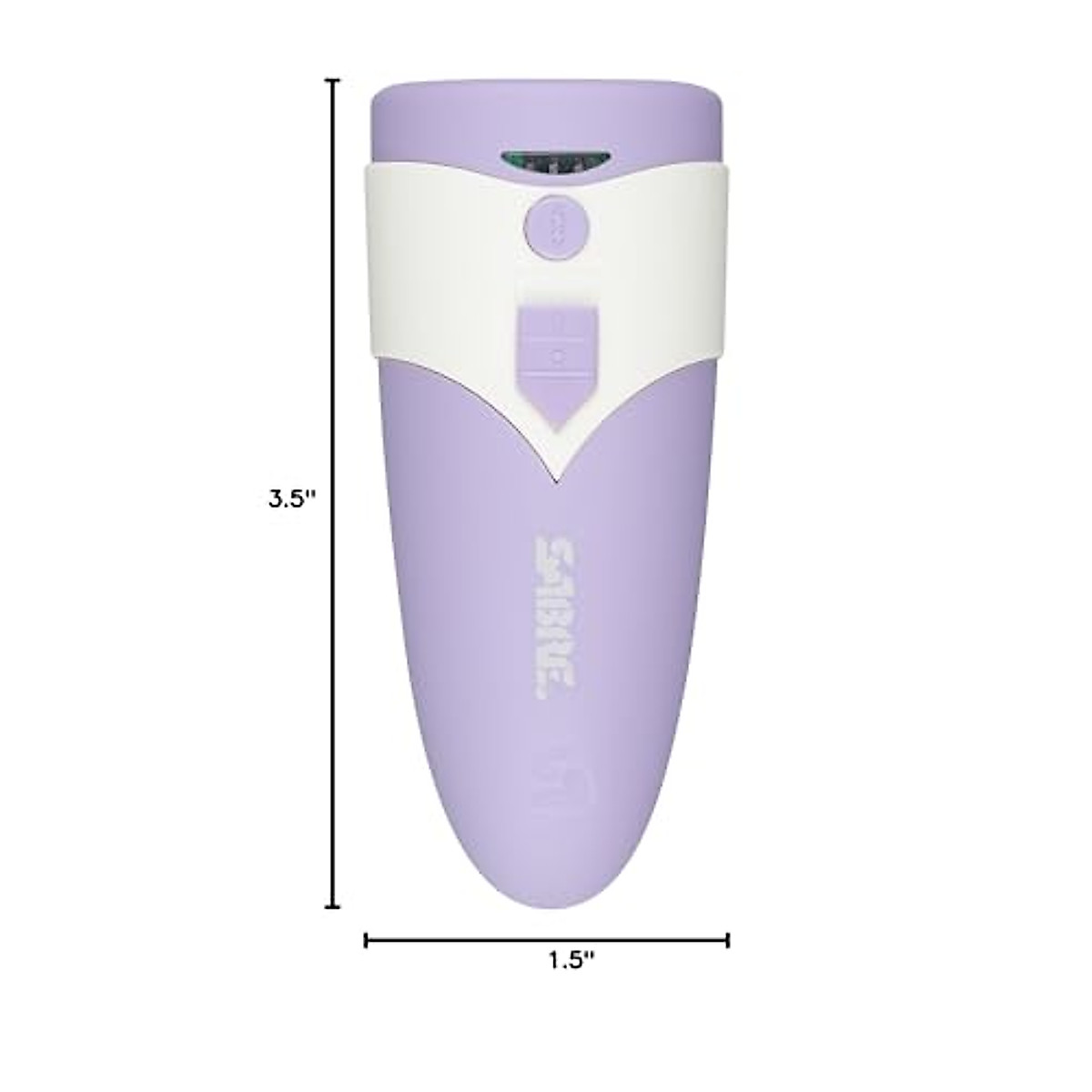 SABRE 3-in-1 Stun Gun with Personal Alarm & LED Flashlight, 1.69 µC Charge, Loud 130dB Alarm, 130 Lumen LED Light (3 Modes), Rechargeable Battery, Compact-Ergonomic Design, Travel Case & Charging Cord