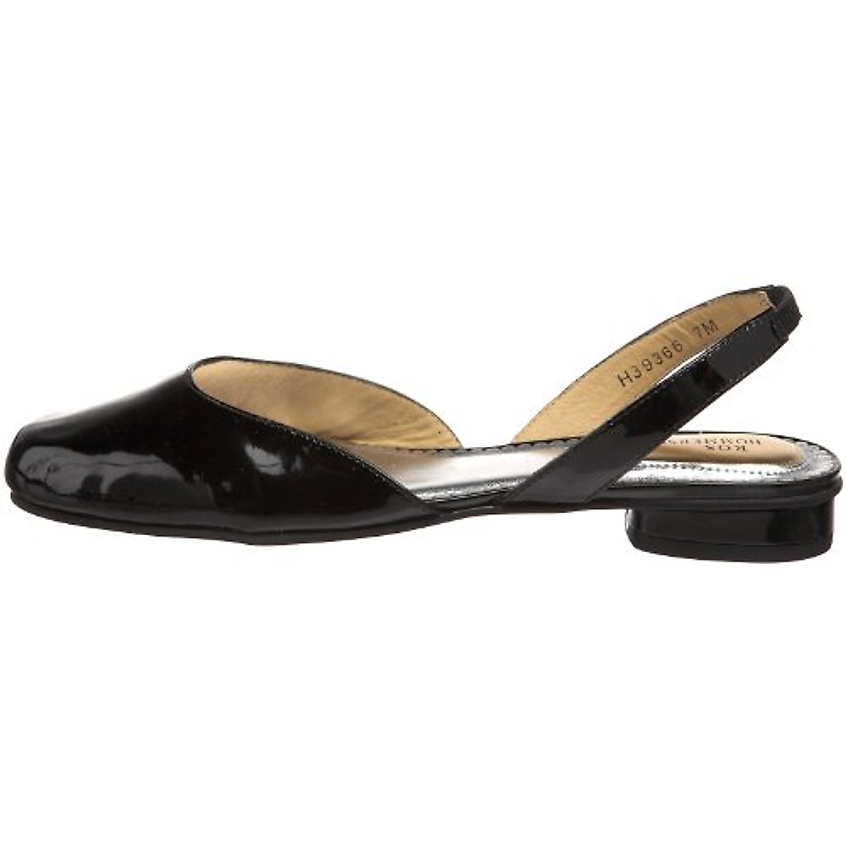 Ros Hommerson Women's Marigold, Black Patent, 6.5 M US