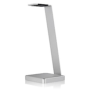 LUXA2 E-One Silver Solid-Metal Aluminum Universal Gaming Headphone Stand/Hanger/Holder for Beats, Senheiser, Sony, Bose, Philips, Audio-Technica, Plantronics, Shure, Jabra, JVC, JBL, AKG, DJ, Gaming Headsets Display HO-HDP-ALE1SI-00