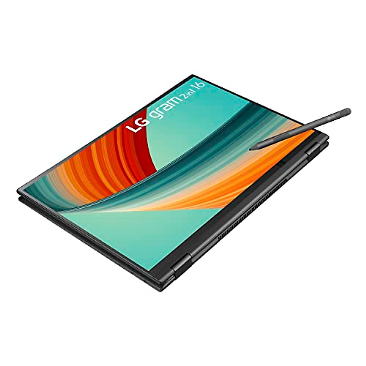 LG gram 16” 2in1 Lightweight Laptop, Intel 13th Gen Core i7 Evo Platform, Windows 11 Home, 16GB RAM, 512GB SSD, Black