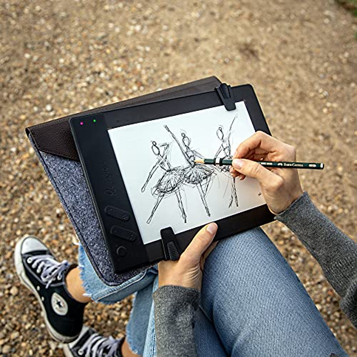 iskn Repaper Faber-Castell Edition - Pencil & Paper Graphic Tablet with 8192 Pressure Levels