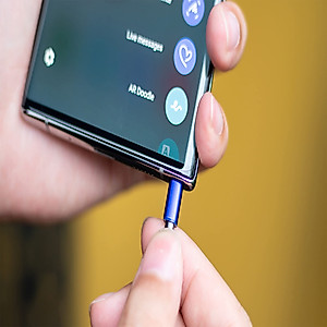 2 Pack Galaxy Note 10 Stylus Pen for Samsung Galaxy Note 10 S Pen, Replacement for Samsung Galaxy Note 10 / Note 10 Plus (Aura Glow Silver)