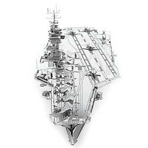 Fascinations Metal Earth ICONX USS Theodore Roosevelt CVN-71 3D Metal Model Kit