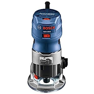BOSCH GKF125CEK Colt 1.25 HP (Max) Variable-Speed Palm Router Kit with Edge Guide