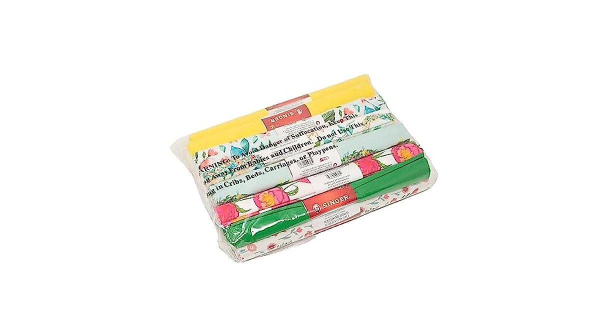 Singer Fabric Cotton Fat Quarters Scrap Bag - 20 Pieces