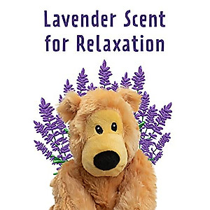 1i4 Group Warm Pals Microwavable Lavender Scented Plush Toy Weighted Stuffed Animal - Bear