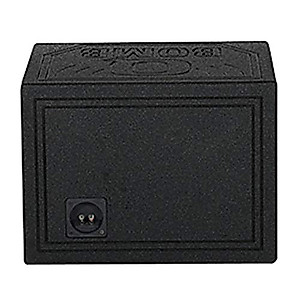 Rockville RQB12HP Single 12" Horn Ported Subwoofer Sub Box Enclosure w/Bed Liner