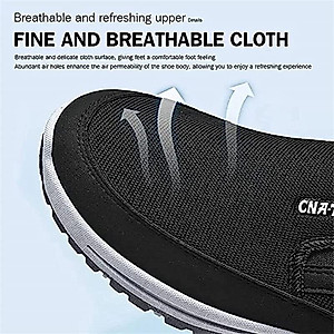 2023 New CNA Trop Men Walking Shoes - CNA Trop Men Outdoor Hiking Orthopedic Shoes, CNA-Trop Men Orthopedic Shoes (Brown,9.5)