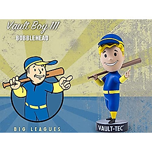 Gaming Heads Fallout 4 Bobblehead Vault Boy 111 Series 4 - Big Leagues - Collectible Bobbleheads