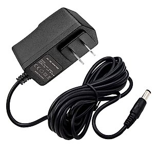9V AC Adapter Charger Fit for Crosley Cruiser Portable Turntable Record Player CR8005A CR8005A-BK CR8005A-GR CR8005A-OR CR8005A-PI CR8005A-TP Power Cord