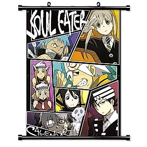 Soul Eater Anime Fabric Wall Scroll Poster (16" X 22") Inches