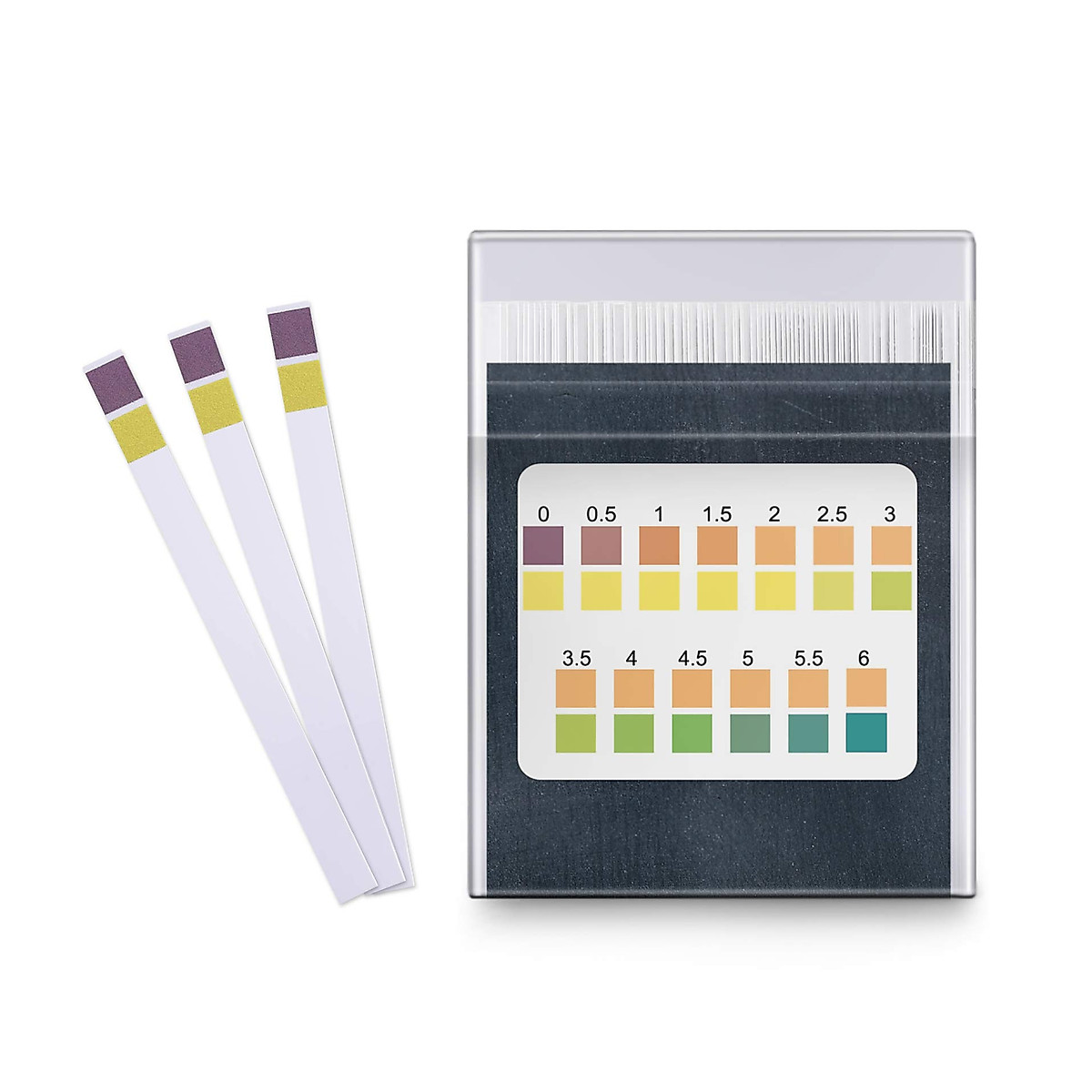 Kombucha pH Test Strips - pH Range 0-6 | 100 Test Sticks | Instant Read | Food Service, Brewing and Fermentation Test Strips