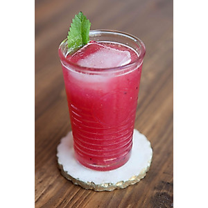 Bormioli Rocco Officina1825 Cooler Glass, Set of 4, 4 Count (Pack of 1), Clear