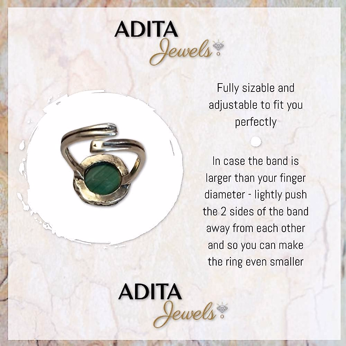 Adjustable Feather Ring - 14K Gold Plated over 925 Sterling Silver Customizable Open Ended Spiral Ring, Dainty Flexible Feather Ring, Wrap and Fit to Every Finger, Handmade Jewelry Rings for Women