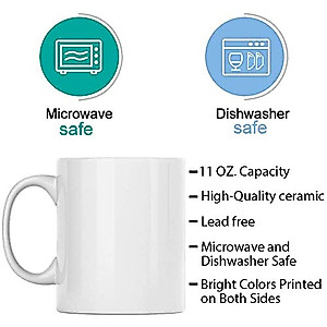 GTR SOURCE Grandparents Coffee Mug Set - Pregnancy Announcement Gift – Promoted to Grandpa - Promoted to Grandma - Pregnancy Reveal Gifts - Holds up to 11oz - Microwave and Dishwasher Safe corp.