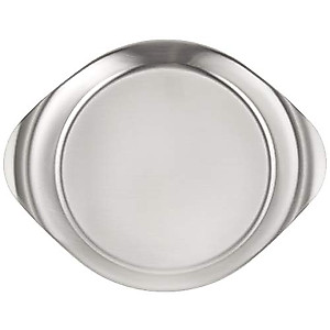 Sori Yanagi 25cm stainless steel plate (Japan Import)