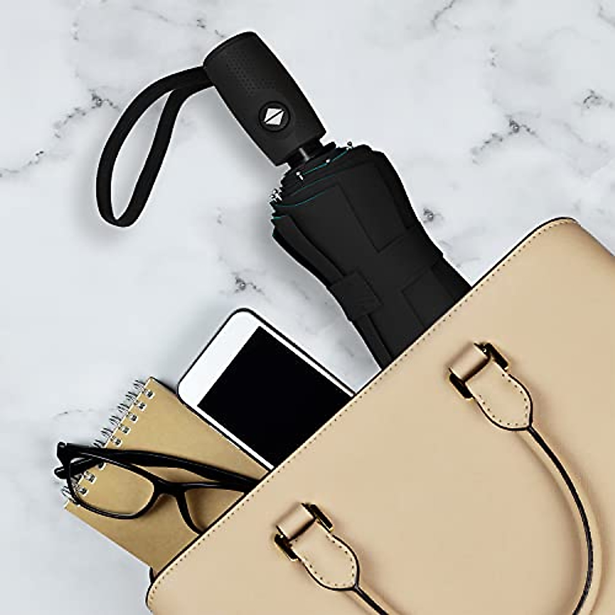 Repel Umbrella The Original Portable Travel Umbrella - Umbrellas for Rain Windproof, Strong Compact Umbrella for Wind and Rain, Perfect Car Umbrella, Golf Umbrella, Backpack, and On-the-Go