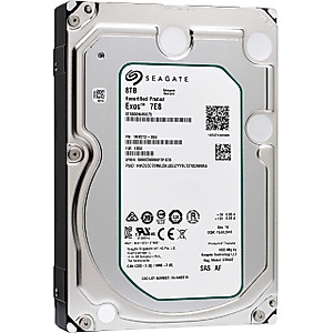 Seagate Exos 7E8 8TB 7200 RPM Nearline SAS 3.5-Inch Enterprise Hard Drive (ST8000NM0075) (Renewed)