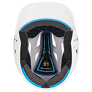 CHAMPRO HX Gamer Performance Baseball Batting Helmet in Solid Color Matte Finish