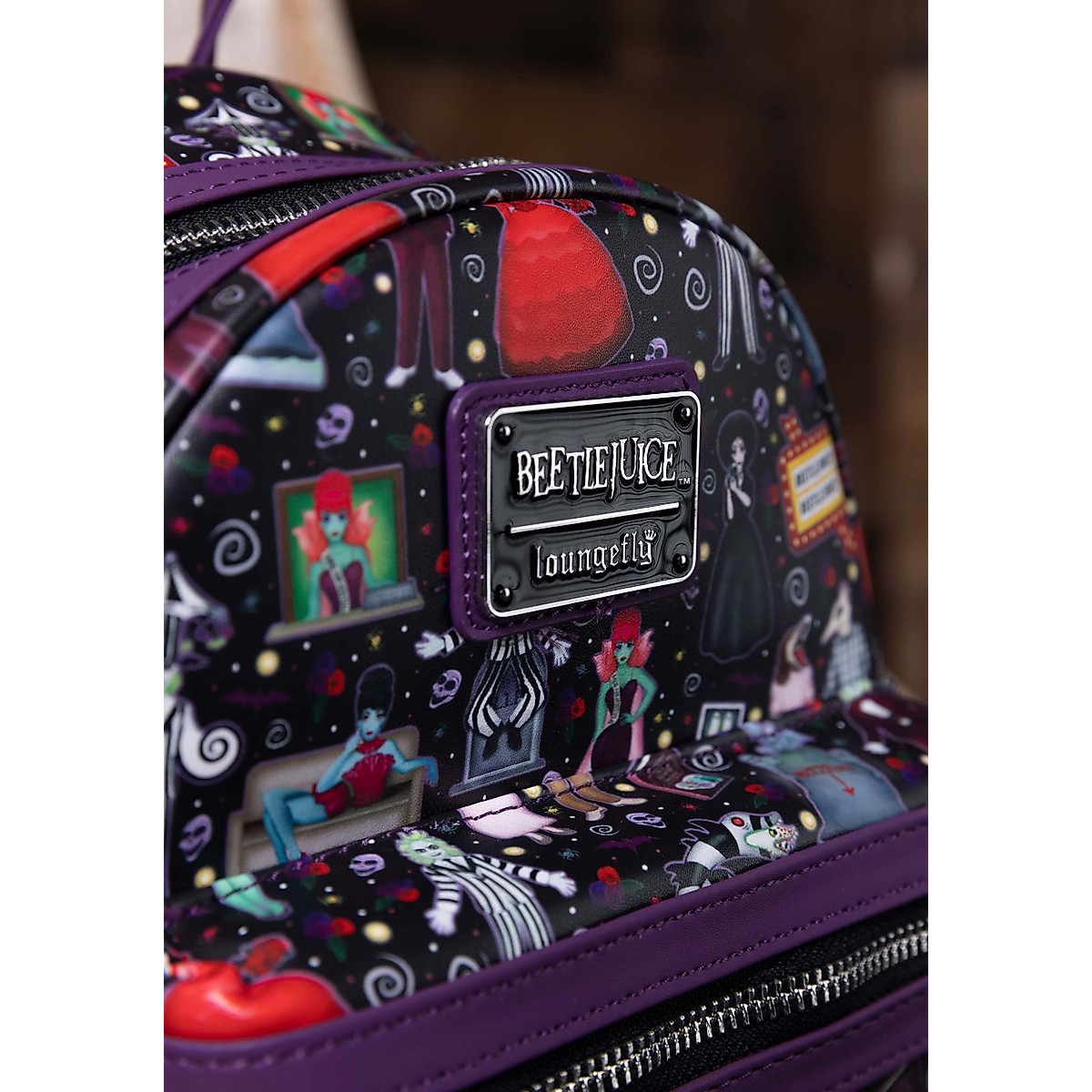 Beetlejuice Icons Mini Backpack