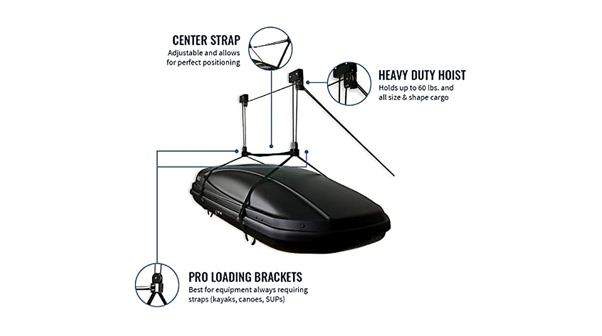 StoreYourBoard Hi-Lift Cargo Box Ceiling Storage Hoist