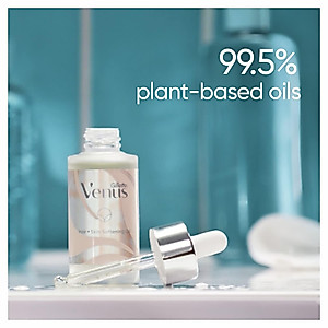 Gillette Venus Intimate Grooming Softening Oil for Bikini Pubic Hair and Skin, 1 oz